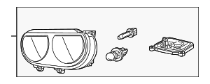 68174067AF - Headlamp - 2015-2023 Dodge Challenger | Mopar Parts Canada