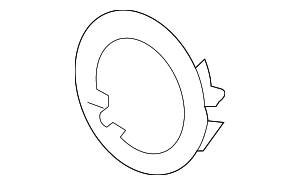 212-885-16-74 - Trim Ring 2010-2013 Mercedes-Benz | Mercedes-Benz USA Parts