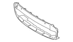 51118097876 - 2019-2023 BMW X2 Bumper Trim Front Primed 519990 (51-11-8 ...