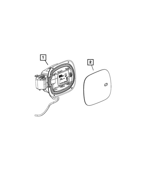 Pickup Box and Fuel Filler Door for 2022 Ram 1500 | Mopar Parts Unlimited