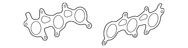 17173-0P020 - Exhaust Manifold Gasket (Left) - 2005-2018 Toyota | OEM ...