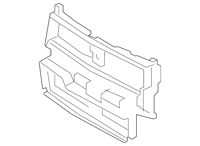 Genuine OEM Ford Part - Bracket Radiator Grille HP5Z-8B455-A | Genuine ...