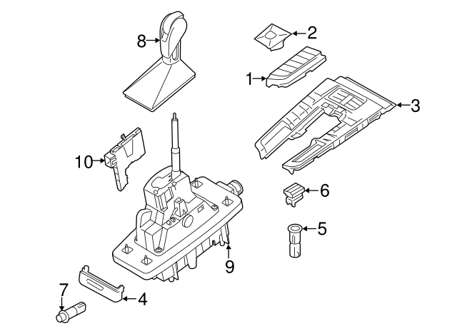 2015-2018 Porsche Macan Control Switch Assembly 95B-907-042-AK-DML ...