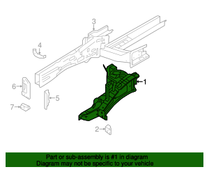 2017-2019 Hyundai Apron Panel 64502-B8500 | QuirkParts