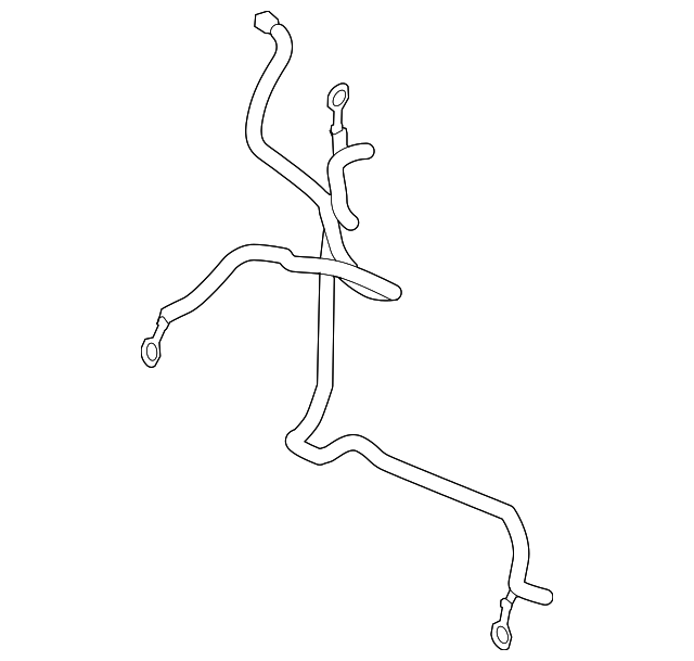 Gm GM Genuine Parts 84363279 Auxiliary Battery Positive Cable ...