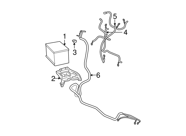 2012-2020 GM Negative Battery Cable 22848162 GM | GMPartsDirect.com