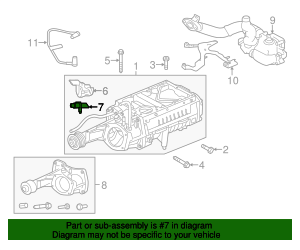 2010-2024 Jaguar Sensor AJ811668 | JaguarParts.com