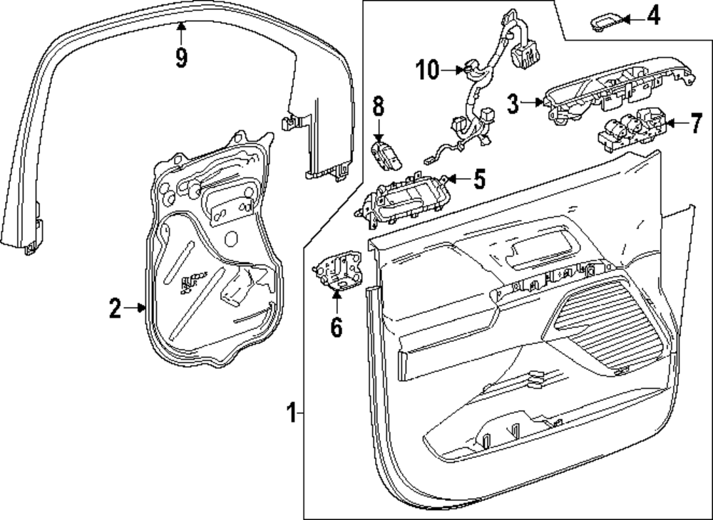 86540824 - F Trim 2024 Chevrolet Silverado EV | Big 3 Auto Parts