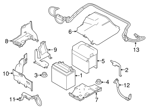 Battery for 2014 Land Rover LR4 | LandRoverParamusParts