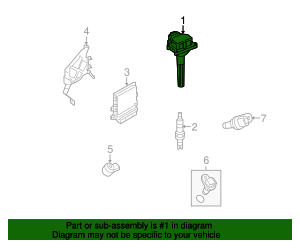 22448-EY00A - Ignition Coil 2008-2019 Infiniti | INFINITI Parts ...