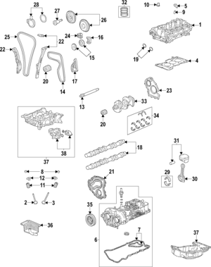 2020-2022 GM Camshaft Position Intake Actuator 12698849 | GMPartsDirect.com