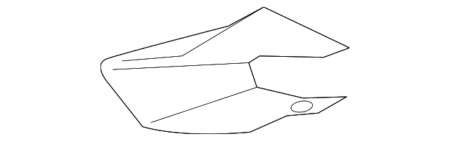 2015-2020 Ford Mustang Air Deflector FR3Z-8310-F | OEM Parts Online