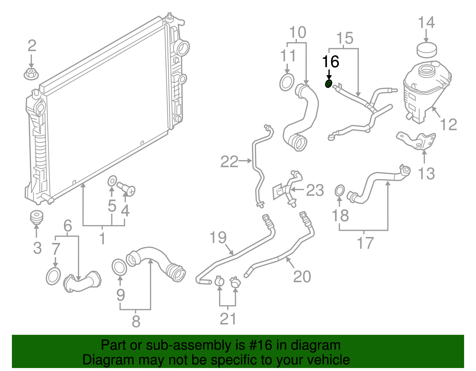 2017-2018 Infiniti Q60 Overflow Hose O-Ring 21447-4GD0A | Faulkner ...