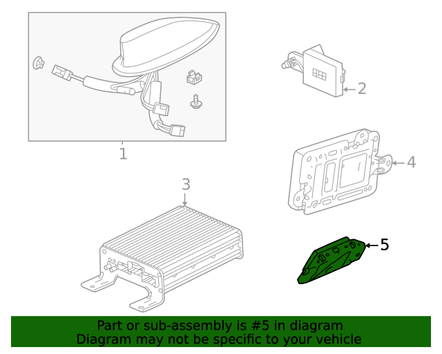 39200-TYA-A11 - Control Unit AutoNationParts.com