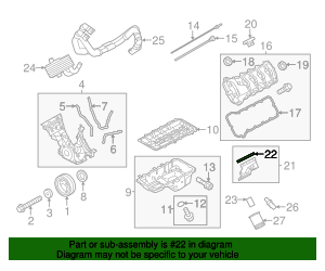 2011-2014 Ford Mustang Adapter Gasket BL3Z-6840-A | Blue Springs Ford Parts