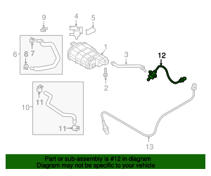 2016-2021 Kia Oxygen Sensor 39210-2G240 | QuirkParts