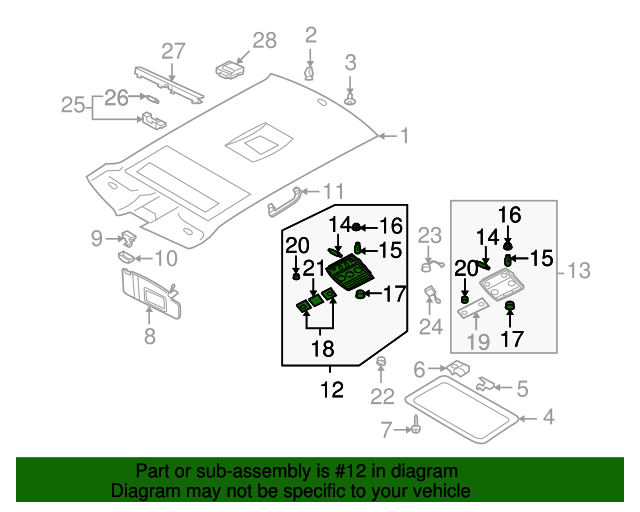 2004-2006 Volkswagen Phaeton Front Lamp Assembly 3D0-947-106-BH-6C3 ...