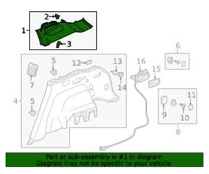 2019-2024 Chevrolet Blazer F Panel 84551371 GM | GMPartsDirect.com