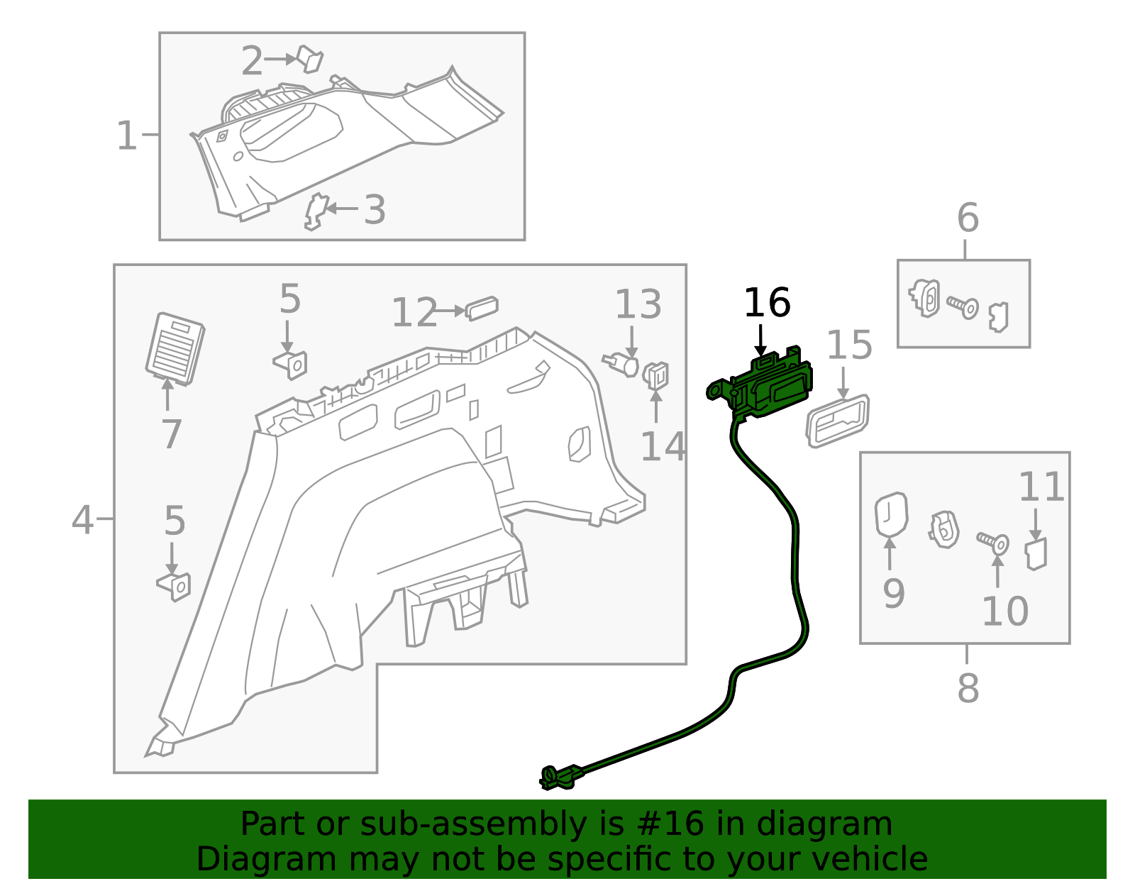 GM 84652549 F Lever | Genuine GM & AC Delco OEM Parts | Findlay Auto Parts