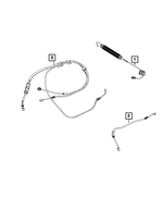 2011-2020 Mopar Seat Riser Cable Kit, Left 68143771AB | Mopar eStore