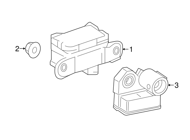 2012-2019 Mercedes-Benz Yaw Rate Sensor 006-542-26-18 | Mercedes Star Parts