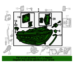 2012-2015 Audi Headlamp Assembly 4G0-941-774-E | Genuine Audi Parts