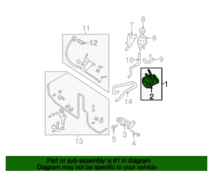 2005-2019 Nissan Power Steering Pump 49110-9CA0A | Sullivan Brothers Nissan