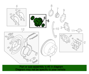Hub 68138151AB | TascaParts.com