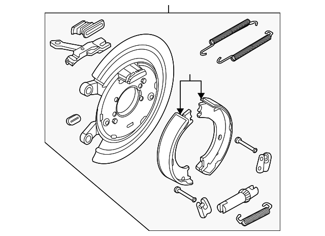 Parking Brake - Mopar (5154281AE) | TascaParts.com