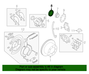 2003-2018 Mopar Inner Seal 5086983AA | TascaParts.com