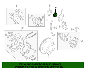 2003-2019 Mopar Wheel Bearing 5086772AA | TascaParts.com