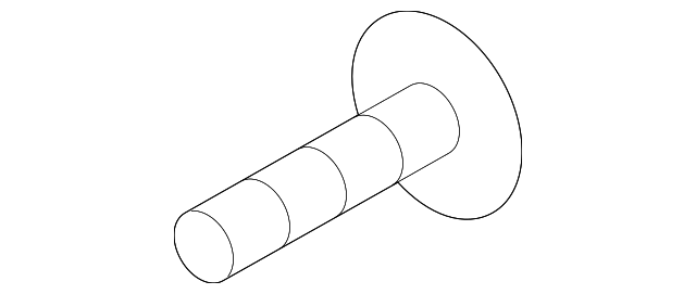 12493-04143 - Lower Center Pillar Trim Screw 2006-2020 Kia | Kia.Parts