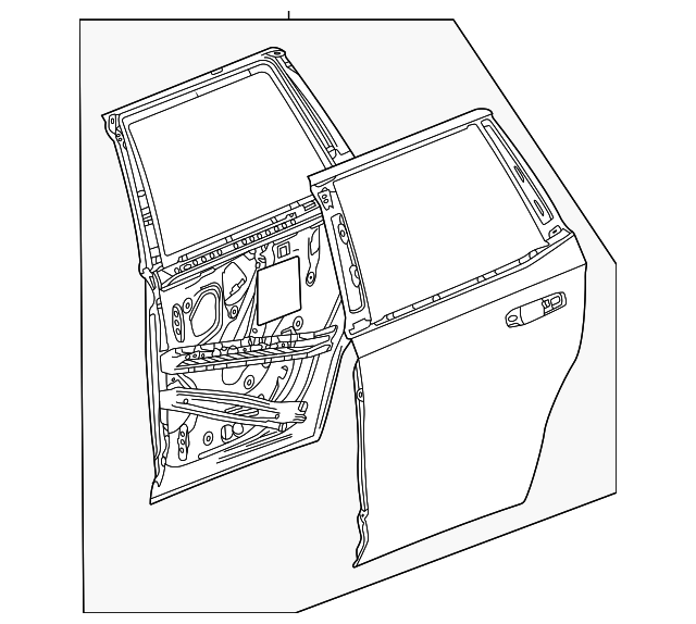2021-2024 GM Door Shell 86791899 GM | GMPartsDirect.com