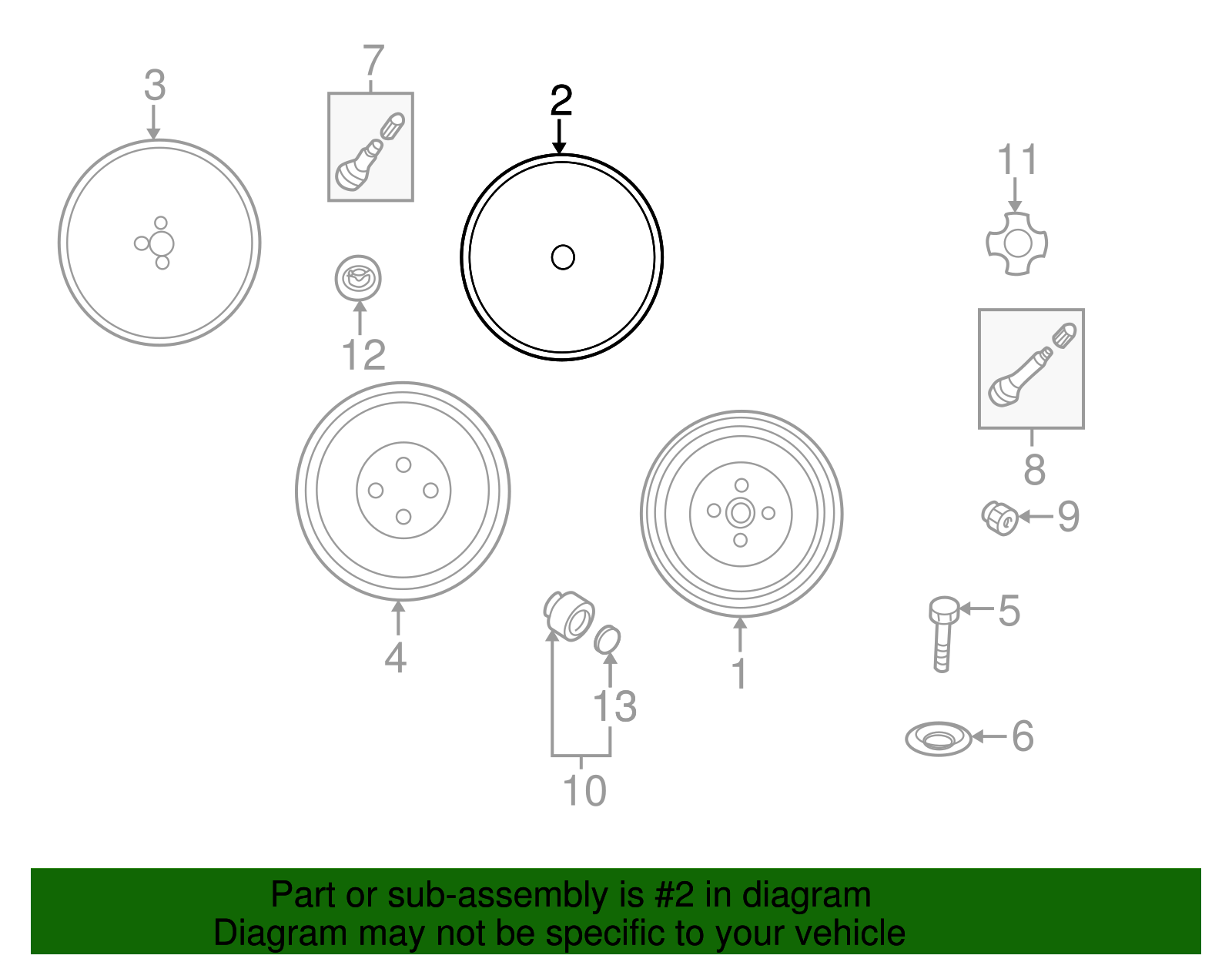 2001-2003 Mazda Miata Wheel, Alloy 9965-66-6560 | Retail Performance ...