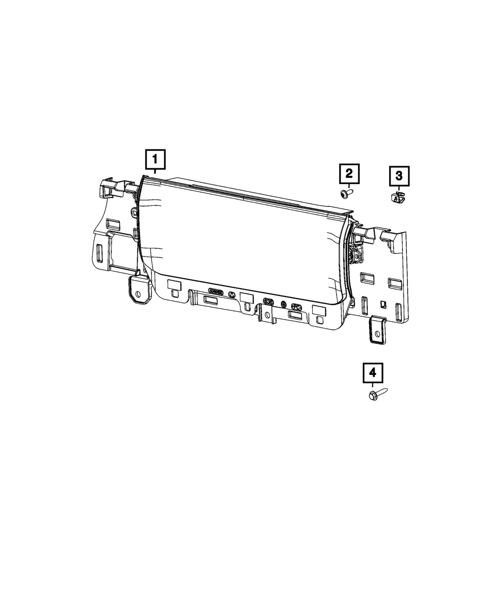 2025 Ram Multimedia Display 68532988AB | My Mopar Parts