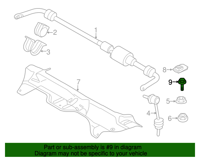 Genuine BMW 07-11-9-905-563 | Exhaust Heat Shield Bolt | FREE Shipping ...