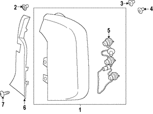 Tail Light | Genuine Kia Parts