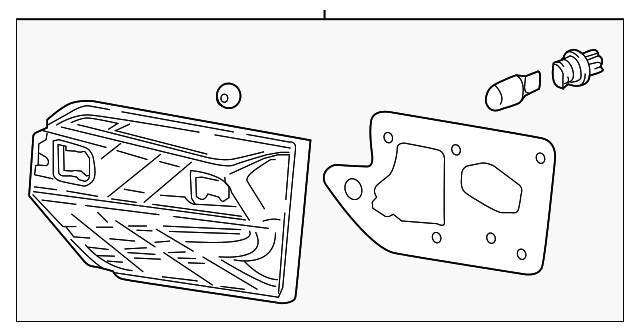 2018-2021 Honda Odyssey Light Assembly, R Lid 34150-THR-A01 | Honda ...