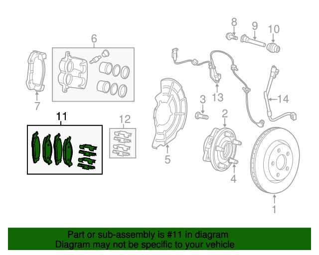 2005-2010 Jeep Pad Kit 05080868AC | Mopar Parts Canada