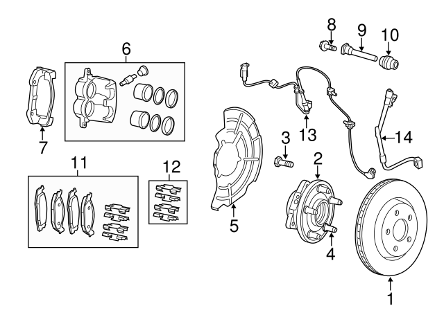 2005-2010 Jeep Pad Kit 05080868AC | Mopar Parts Canada