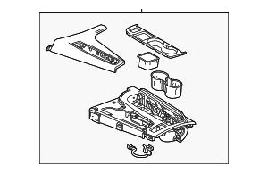 2021-2022 Cadillac F Plate 85529176 | GMPartsDirect.com