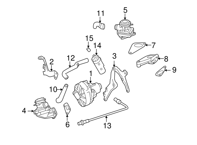IRIS SELECTIONGenuine Mercedes-Benz Vapor Canister 205-470-05-59 並行輸入品 トラスト