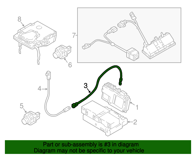 8W2-971-192-A - Wire 2017-2024 Audi | AutoNation Parts