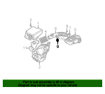 1999-2008 GM Air Cleaner Air Restriction Indicator 15073765 GM ...