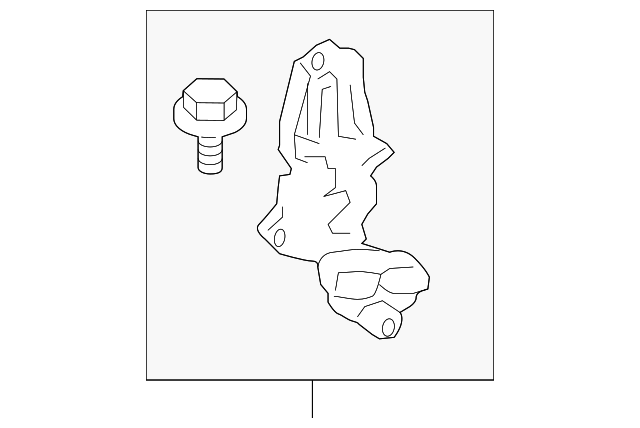 2004-2010 Toyota Sienna Roller & Bracket 68350-08020 | Toyota Parts Center