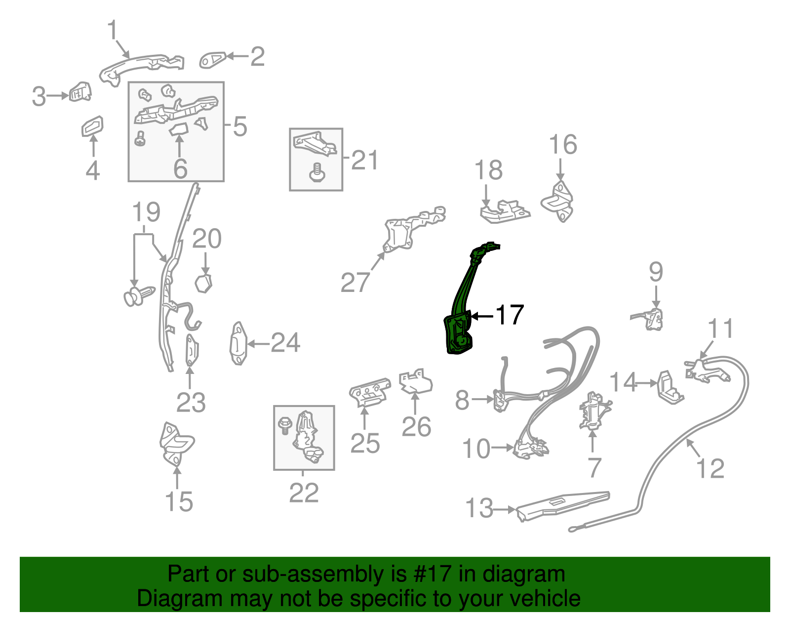 2004-2010 Toyota Sienna Motor 85620-08053 | Toyota Parts Center