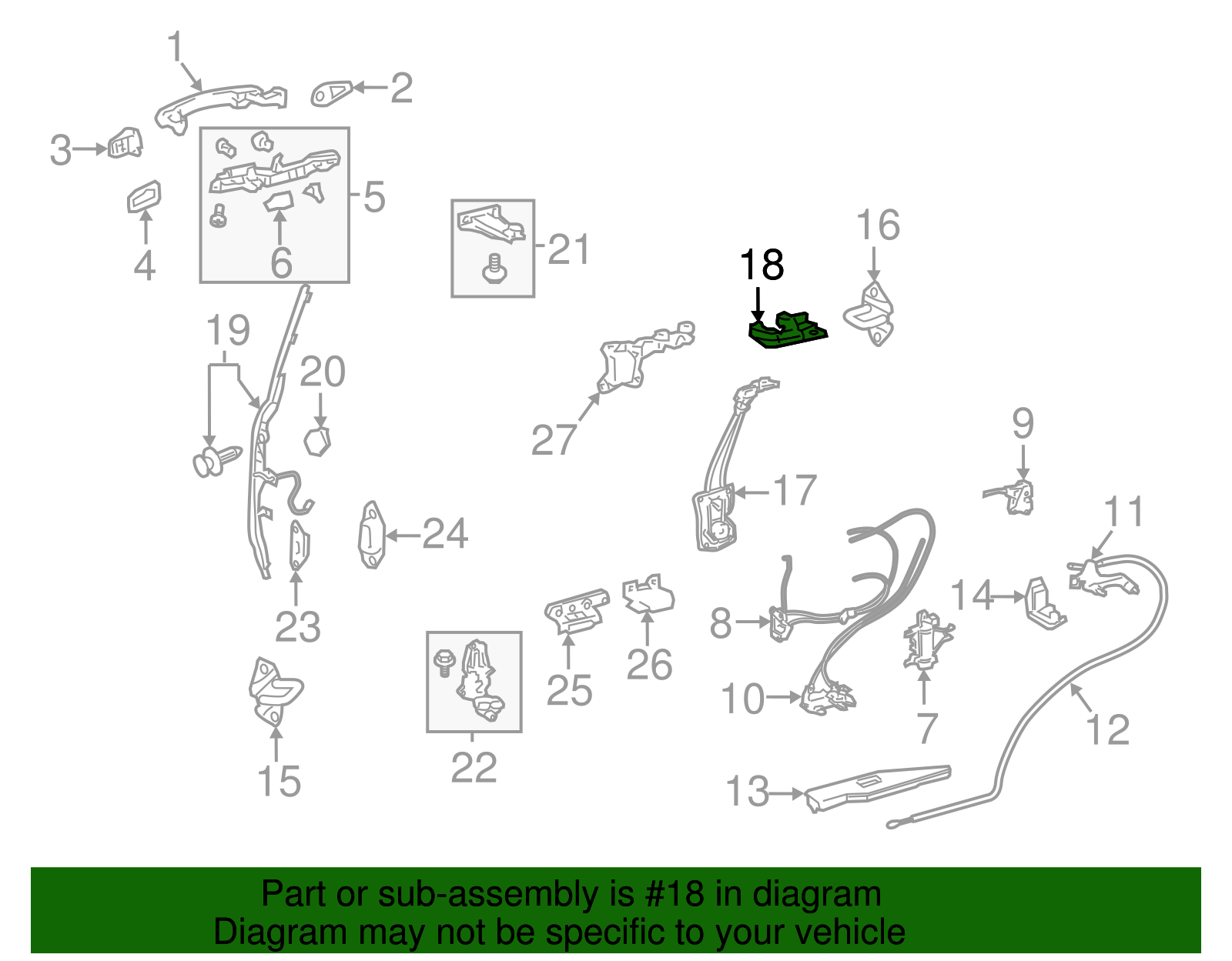 68766-08011 - Bracket 2004-2010 Toyota Sienna | Longo Toyota Parts