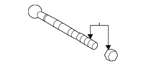 2015-2018 Volvo Inner Tie Rod 31360303 | TascaParts.com