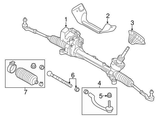 2015-2018 Volvo Steering Gear 36003210 | TascaParts.com