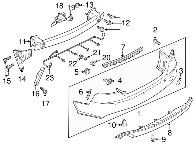 4G8-807-717-3Q7 - Strip 2013-2015 Audi S7 | Audi OEM Parts